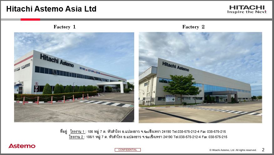 หางาน บริษัท ฮิตาชิ แอสเตโม เอเชีย จำกัด ตำแหน่งงานที่เปิดรับสมัคร | JOBTOPGUN